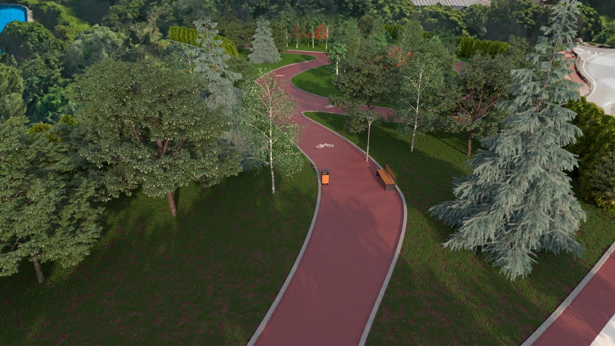 Siero Oeste, así es el proyecto para el gran nuevo parque de Pola de Siero