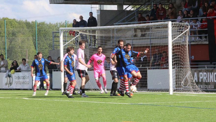 El Céltiga le pone muy cuesta arriba el play-off al Lalín