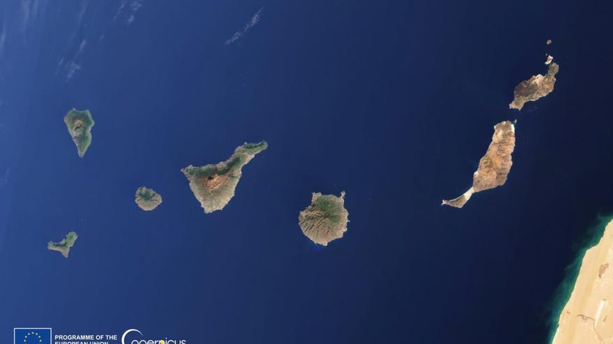 CANARIAS VISTA SATÉLITE SENTINEL: El bonito regalo de Reyes de ...