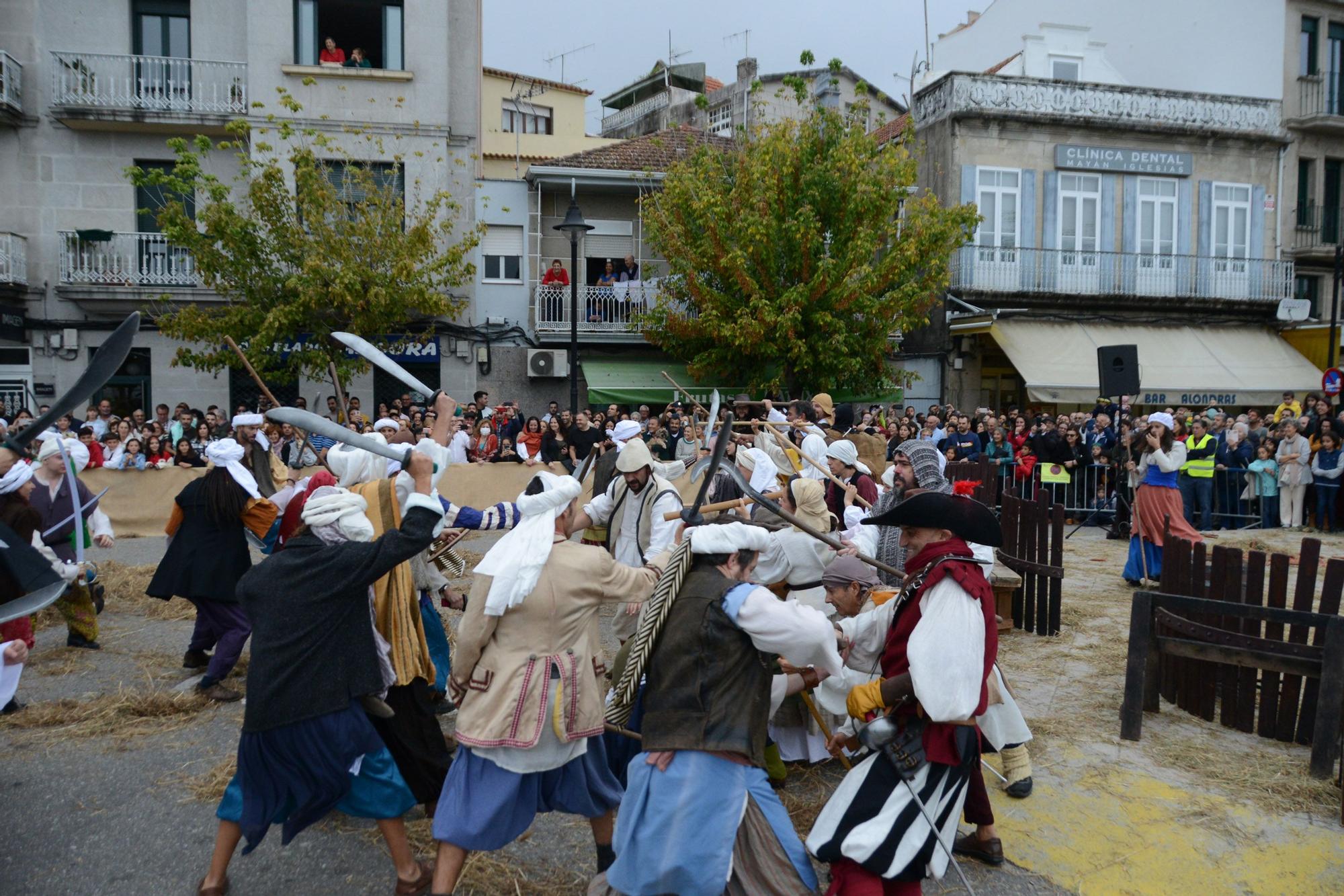 El desembarco turco berberisco en Cangas