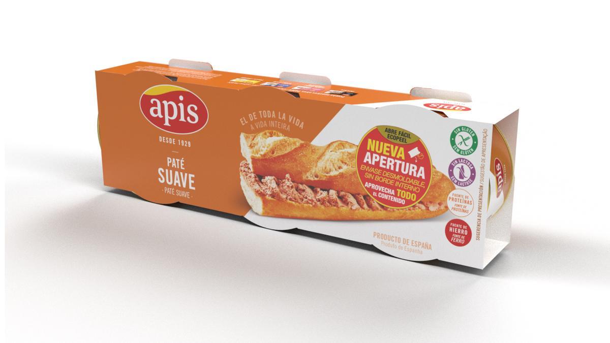 PATÉ APIS | Apis lanza el envase Ecopeel® para su paté suave ...
