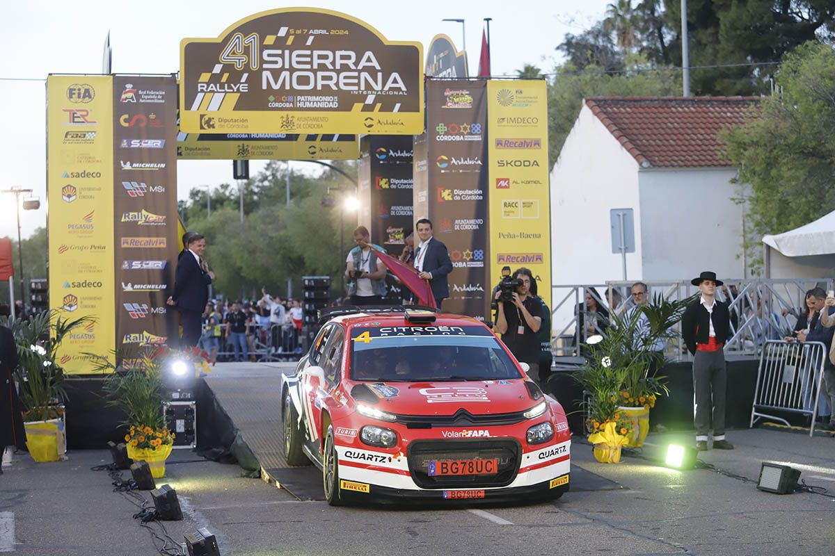 La salida del Rallye Sierra Morena 2024, en imágenes - Diario Córdoba