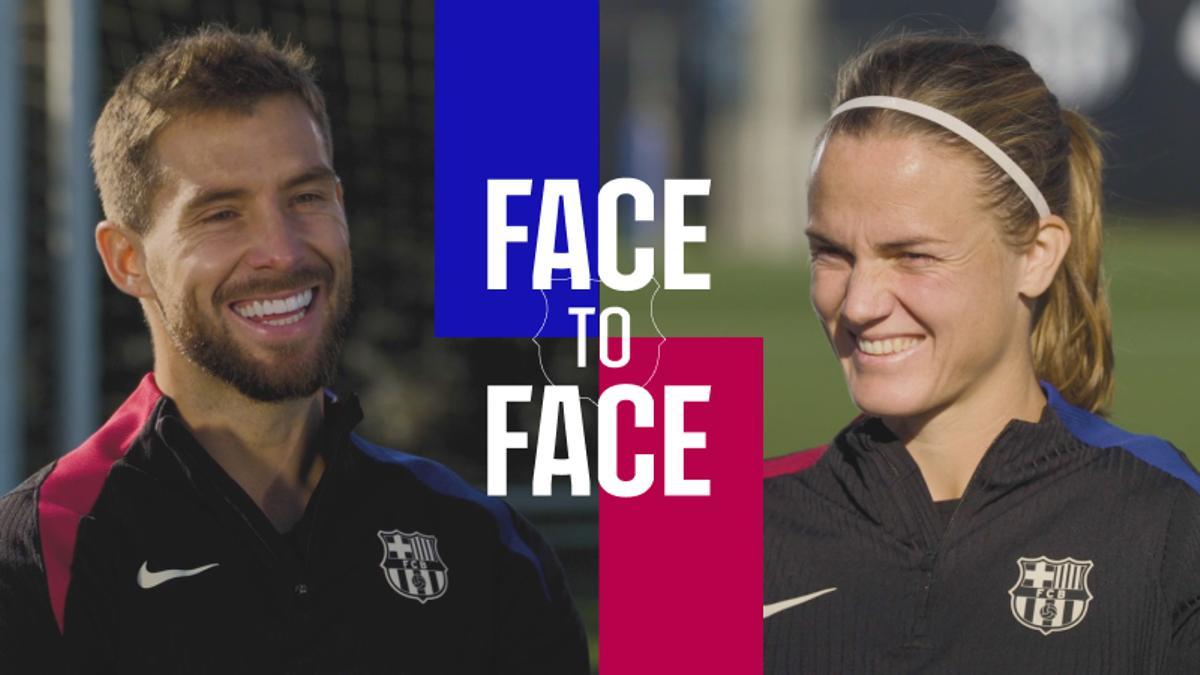 El cara a cara de Irene Paredes e Iñigo Martínez en Barça One