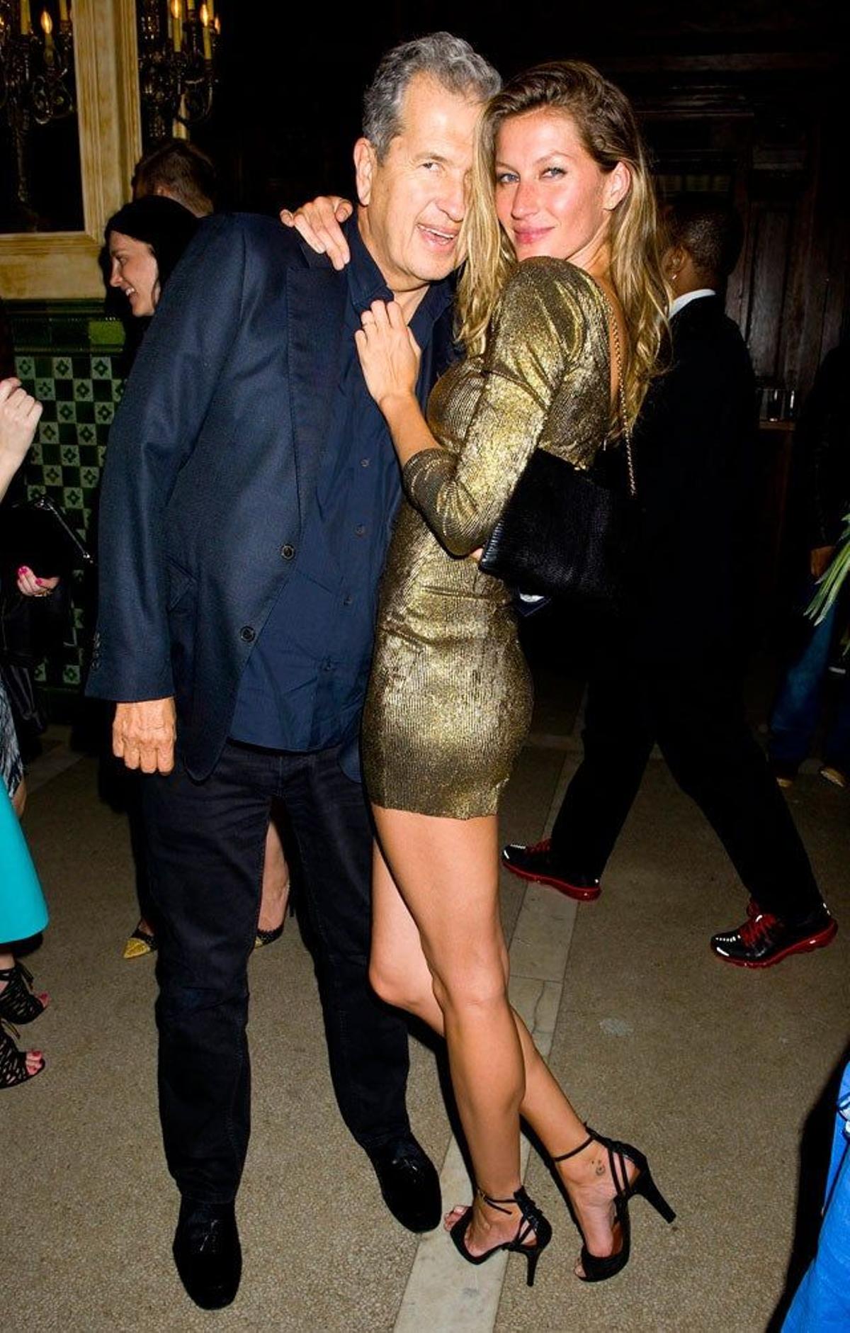 Gisele Bündchen y Toni Garnn coinciden en la fiesta pre MET Ball - Cuore