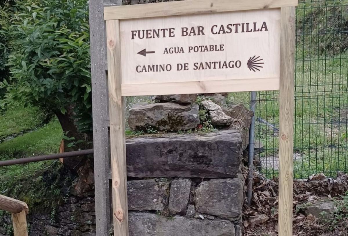 La fuente de La Rebollá cumple un siglo dando de beber a los peregrinos ...
