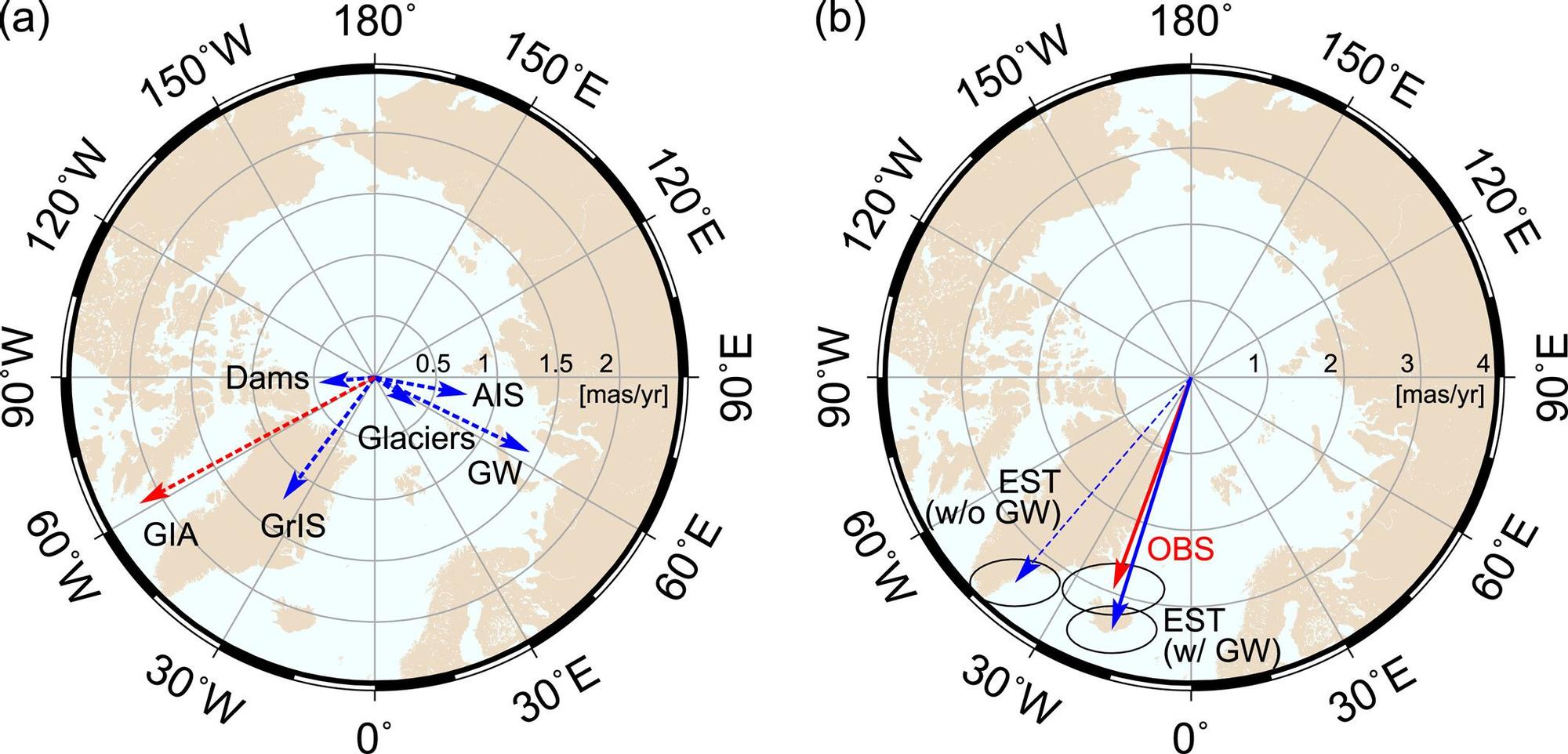 ¡Estamos desplazando el eje geográfico de la Tierra!