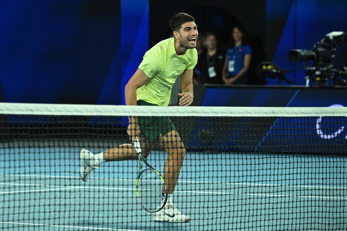 Carlos Alcaraz | Open de Australia | Alcaraz se divierte en el novedoso ...