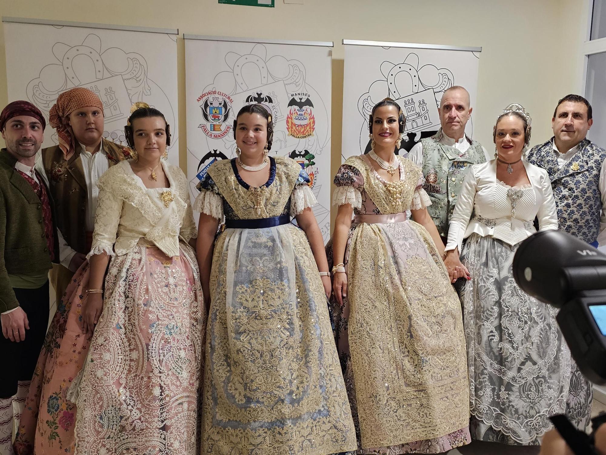 Manises presenta a sus Falleras Mayores para 2024