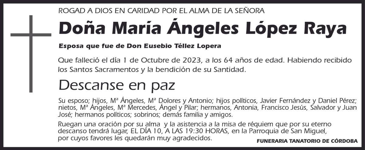 María Ángeles López Raya