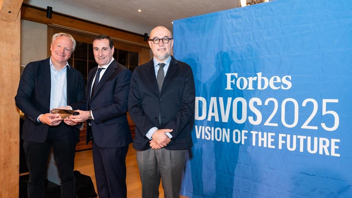 Toni Ruiz, de Mango, recibe en Davos un premio por su capacidad ...