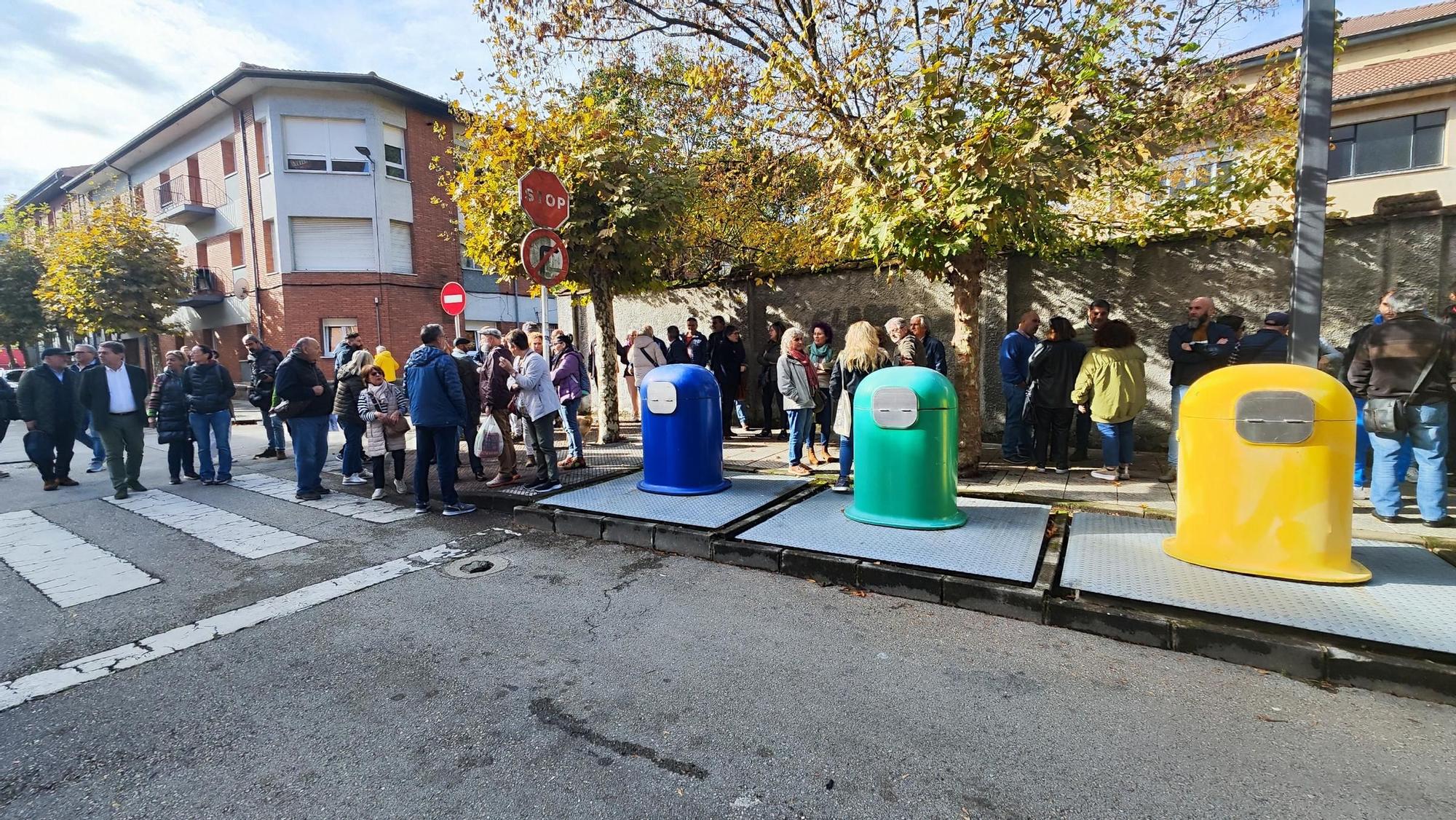 Las concentraciones en Sotrondio, en imágenes.