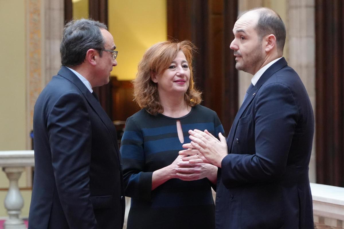 Rull se reúne con Armengol y escenifican una nueva etapa de relaciones ...