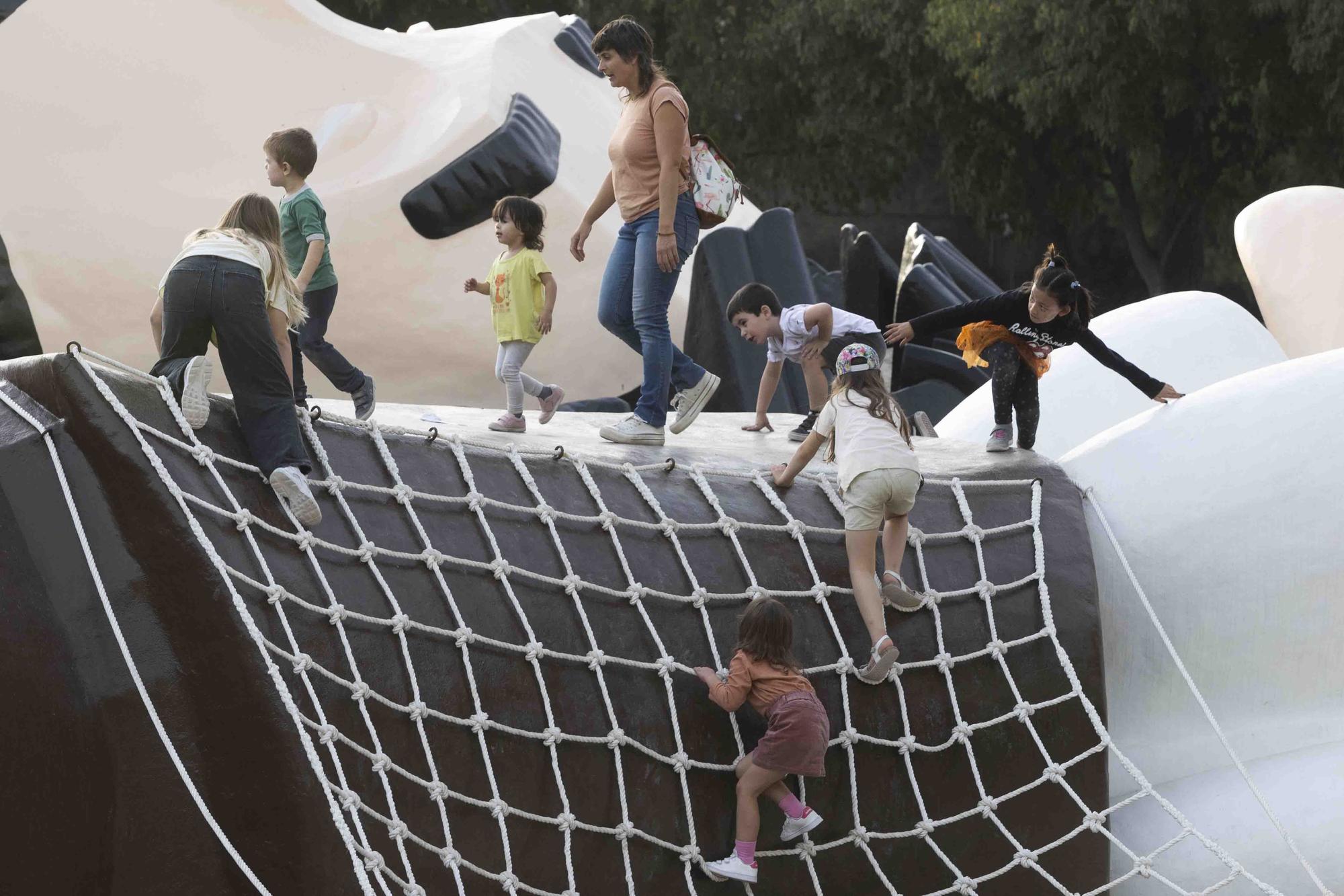Primeras horas del nuevo Parque Gulliver