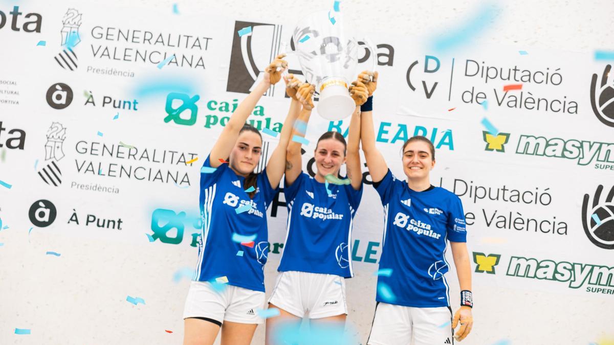 PILOTA VALENCIANA: Ana, Natalia y Patri ganan la Copa Caixa Popular de ...