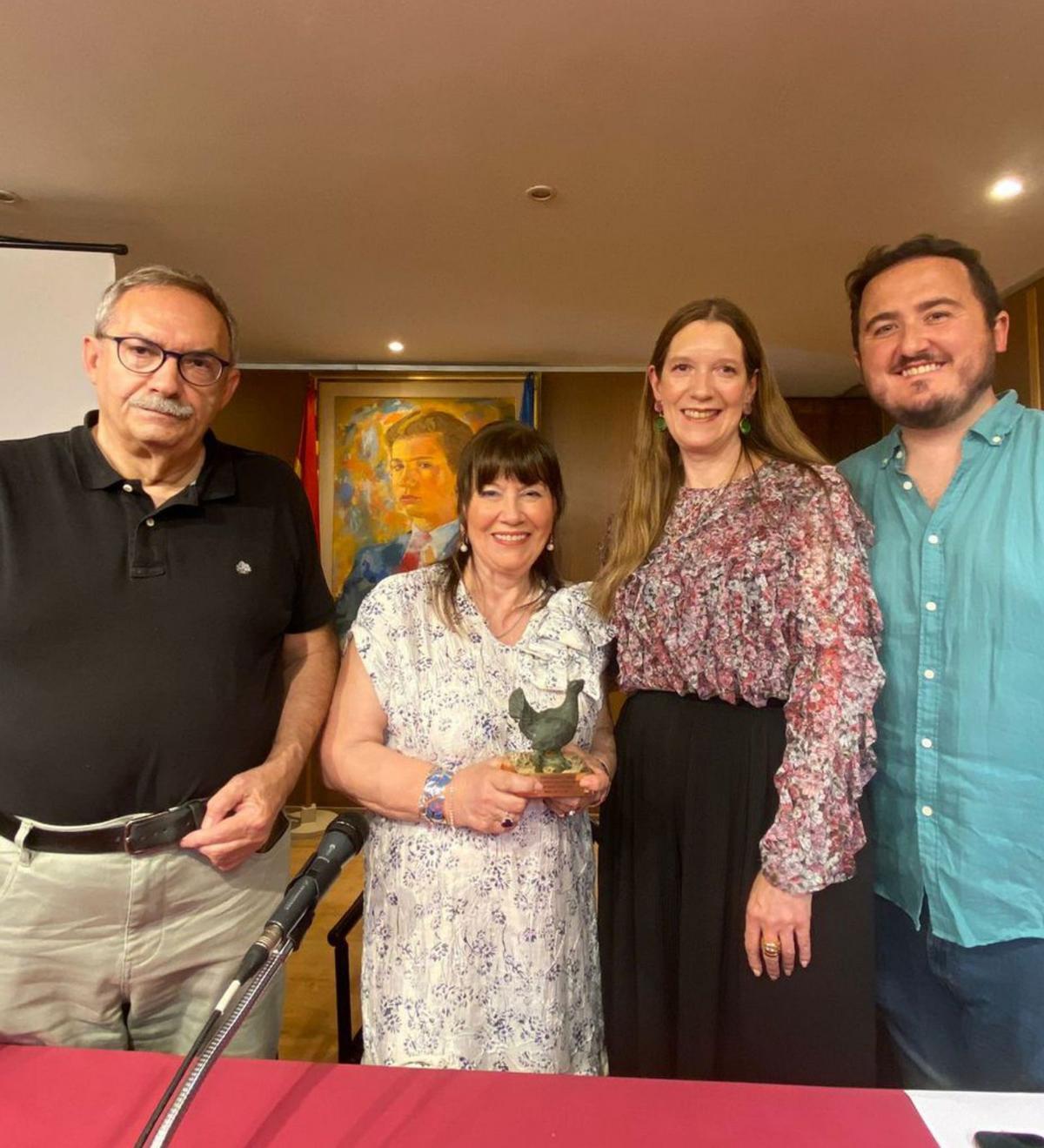 Un premio muy especial para Esther García - La Nueva España