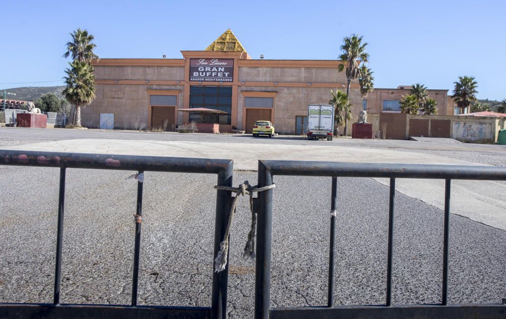 Estado de la discoteca Pirámide