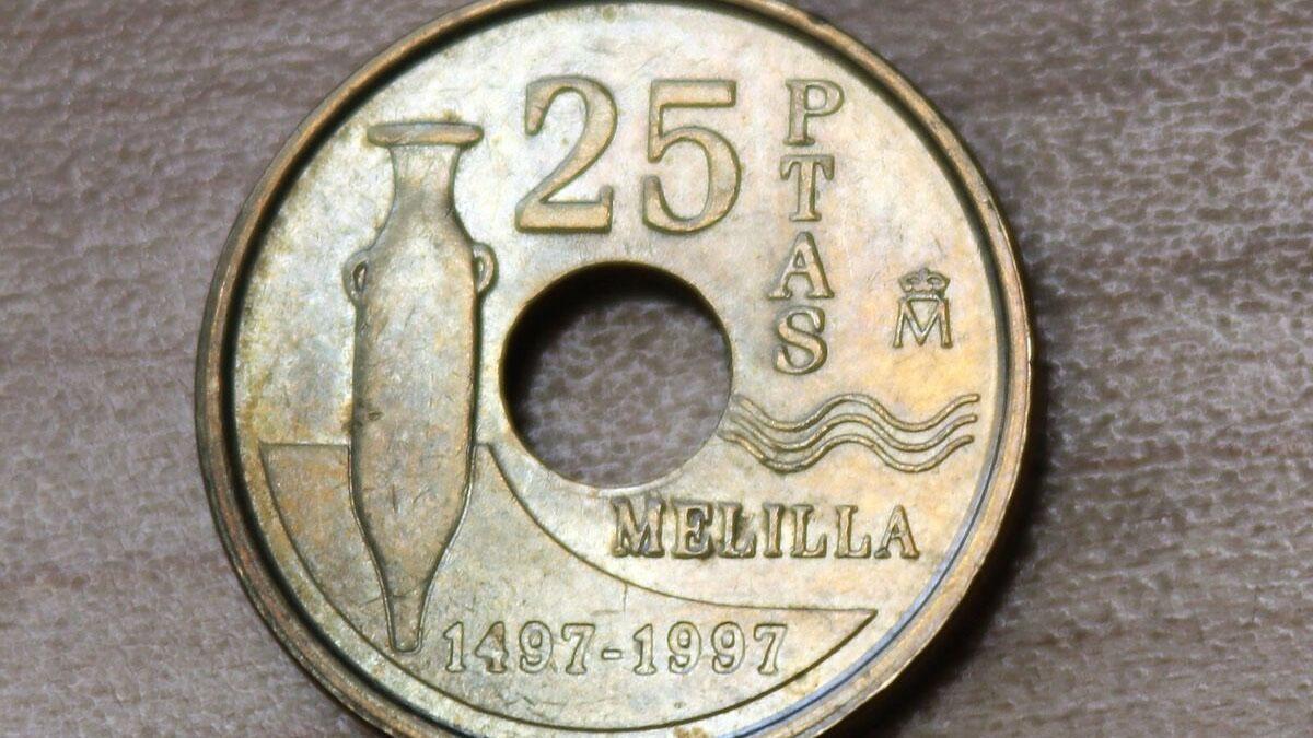 Esto podría pagarte las vacaciones: una simple moneda de 25 pesetas que ...