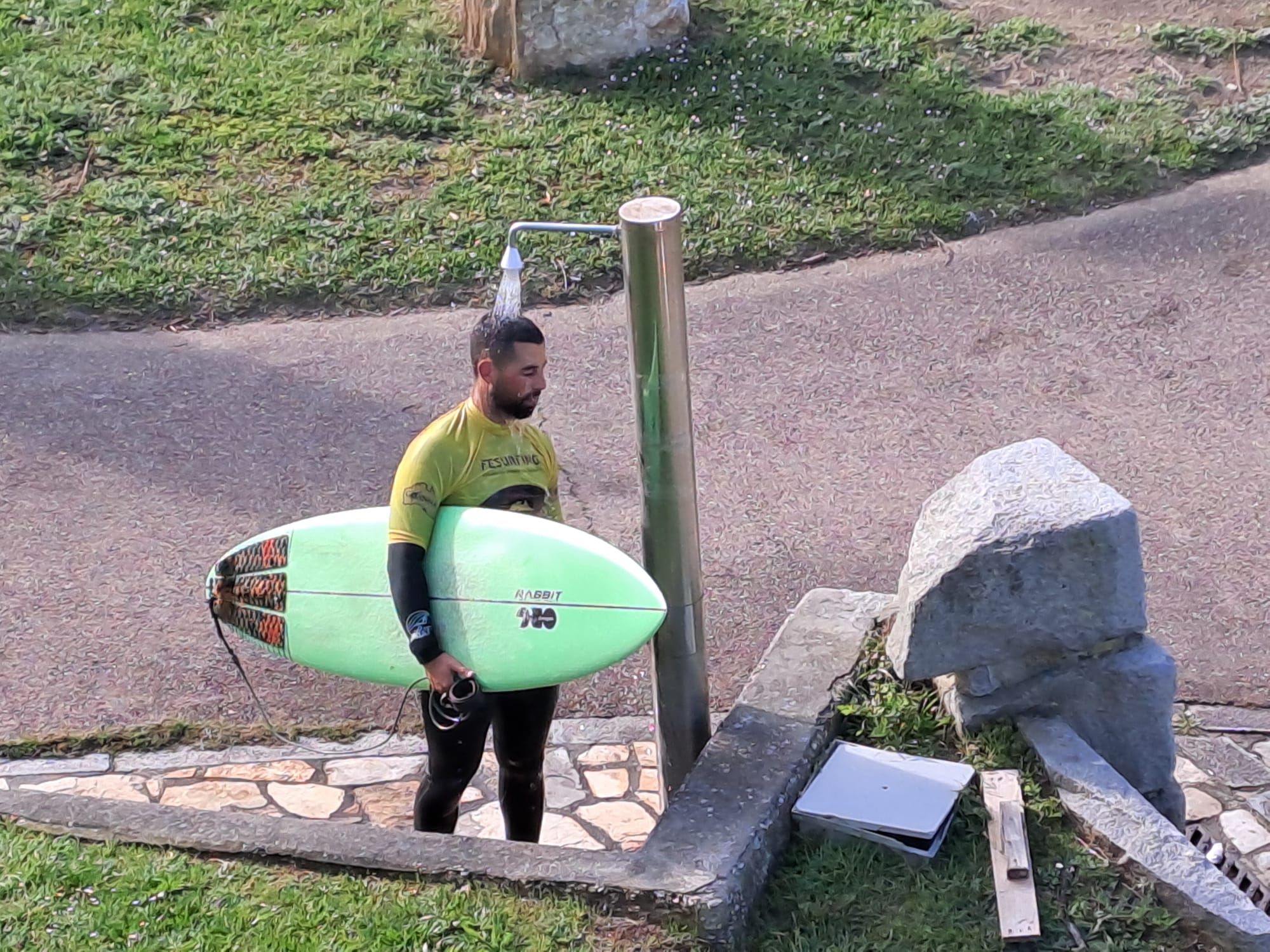 En imágenes: Tapia disfruta de su campeonato de surf