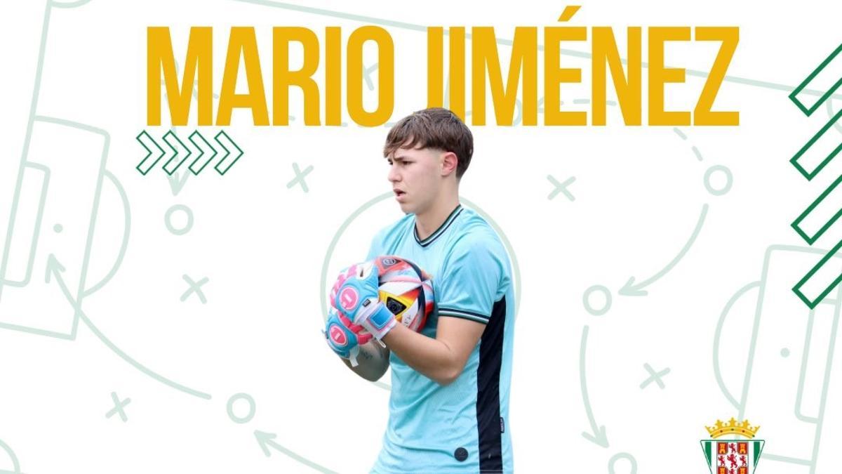 CÓRDOBA CF B FICHAJES MERCADO | El meta juvenil Mario Jiménez ...
