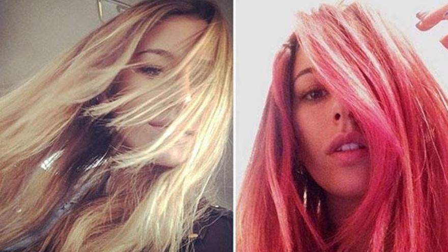 Blanca Suárez se pasa del pelo rubio al rosa en una semana