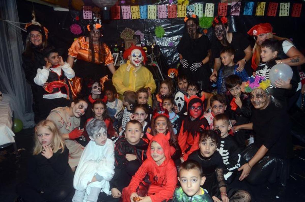 Las fiestas de terror por Halloween y el Samaín proliferan en O Salnés