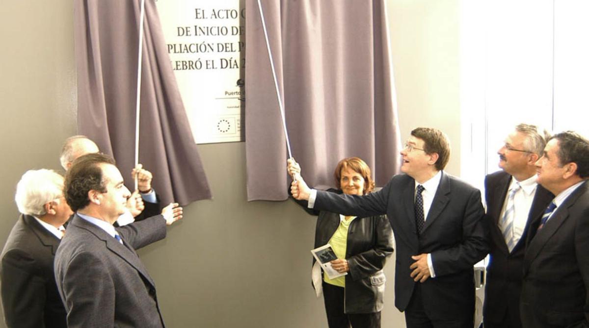 Se cumplen 20 años del inicio de la ampliación de El Musel, con el ...