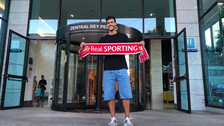 Róber Pier, nuevo jugador del Sporting: "Es un club muy grande que ...