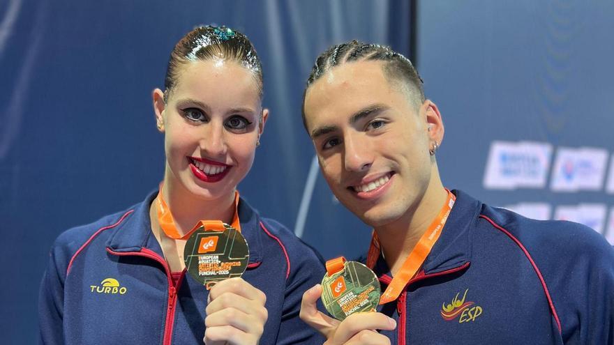 Iris Tió impulsa a España hacia los cinco oros en el europeo de natación artística