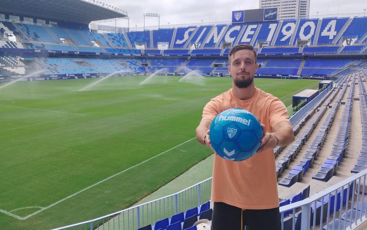 Entrevista a Genaro Rodríguez, centrocampista del Málaga CF