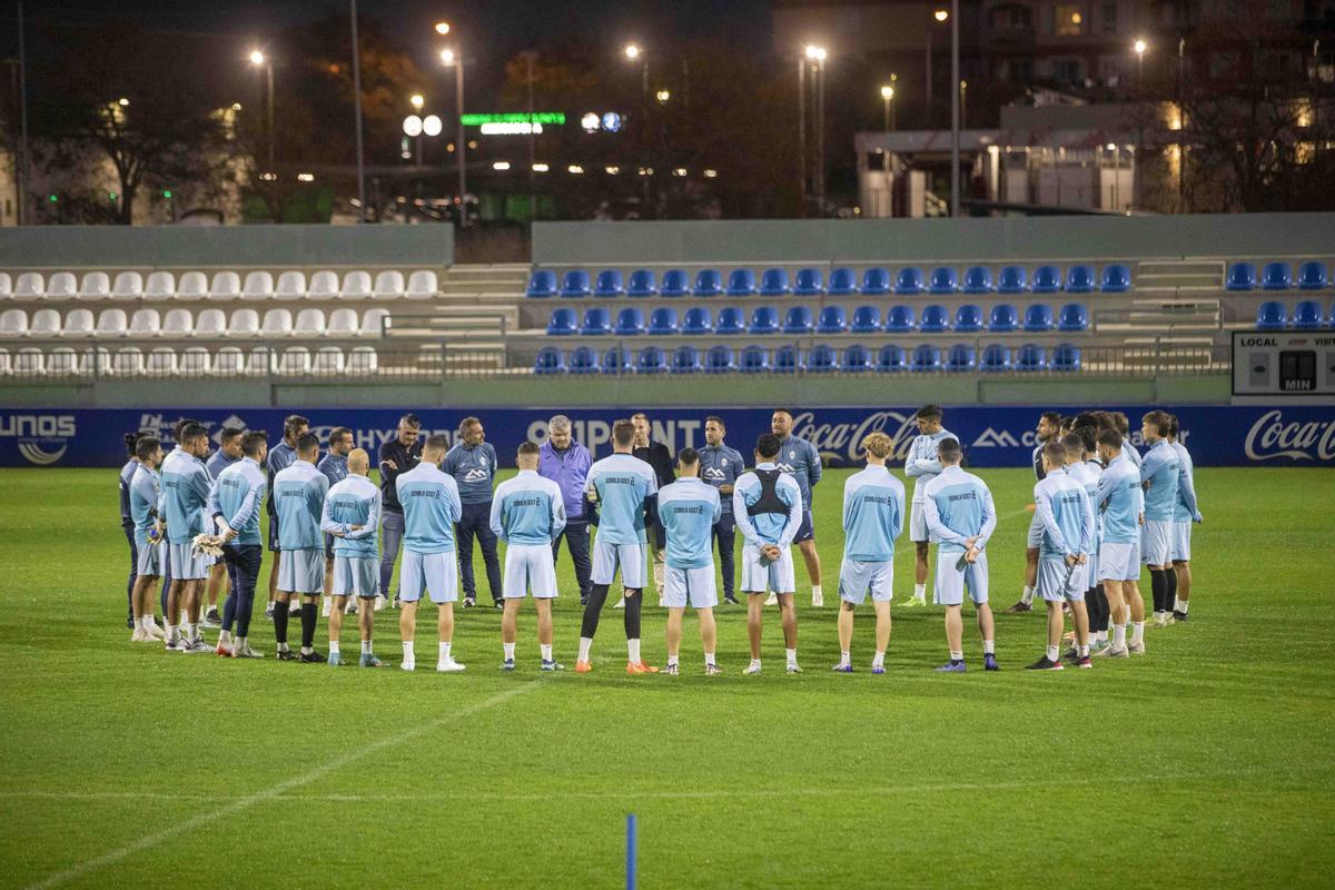 Onésimo Sánchez dirige el primer entrenamiento como técnico del ...