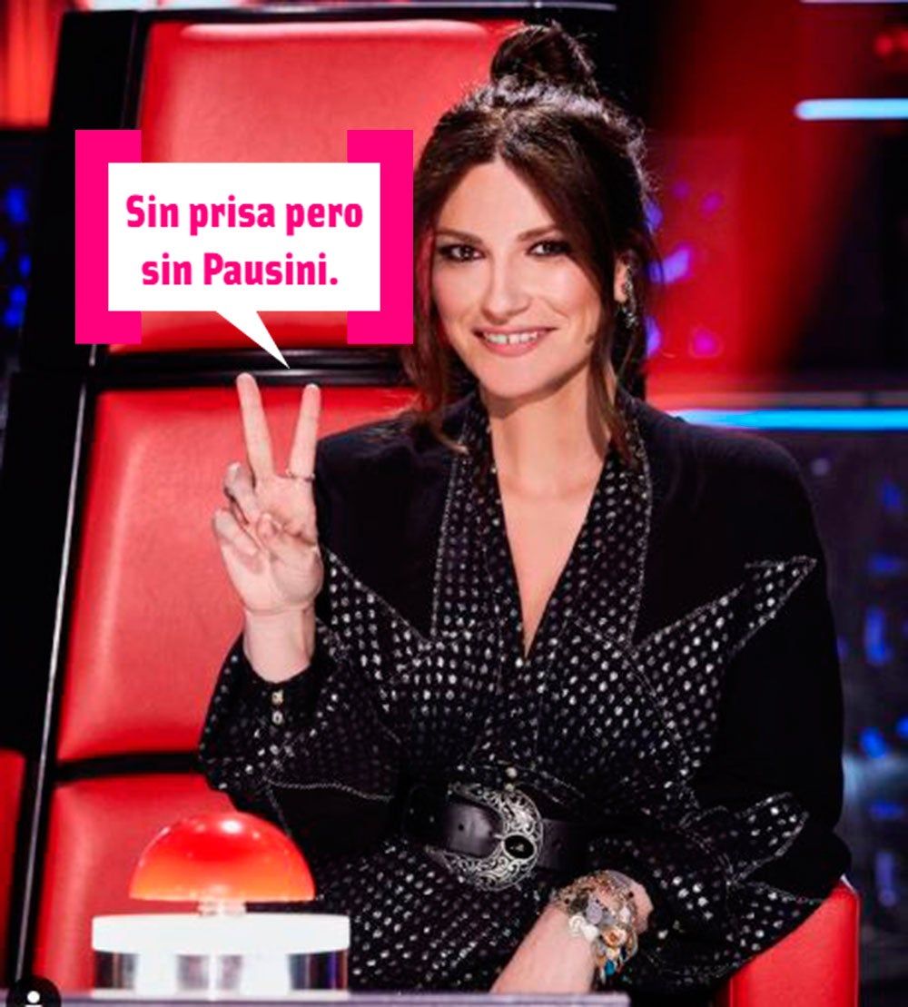 El lacrimógeno momento de Laura Pausini en 'La Voz' - Cuore