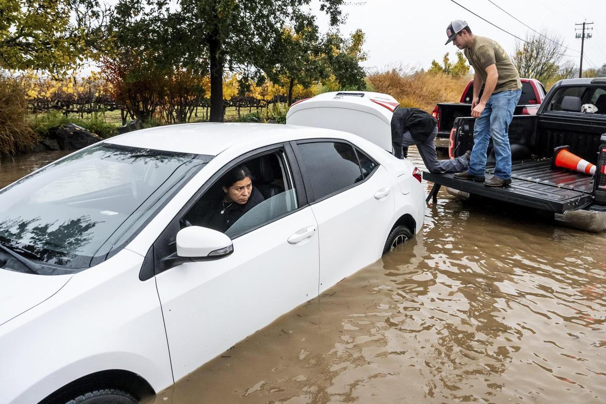 Las lluvias causan importantes inundaciones en California