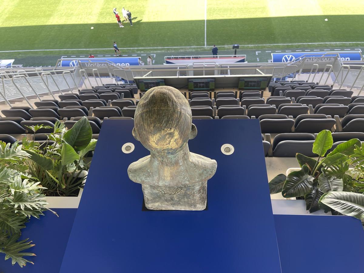 La nueva ubicación de Heliodoro Rodríguez en el estadio que lleva su nombre