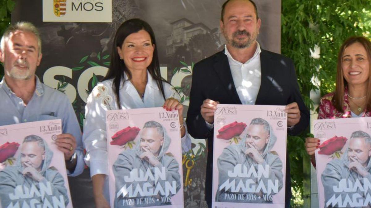 Juan Magán actúa el 13 de junio en Mos