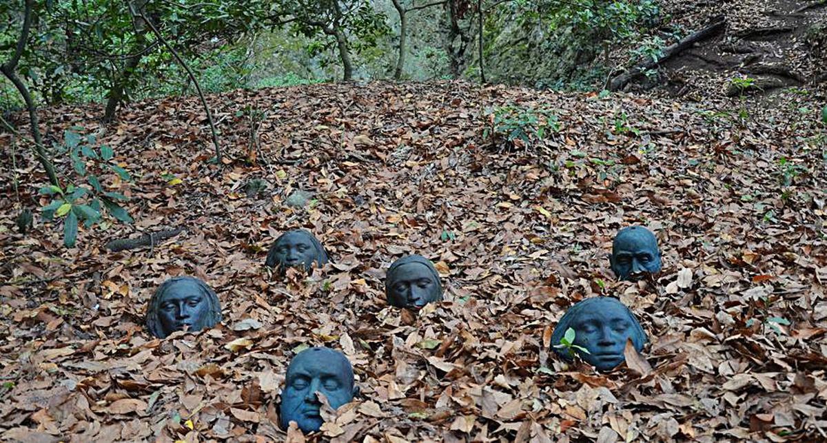 Denis Siniauski y Román Hernández, los ‘padres’ de las cabezas misteriosas