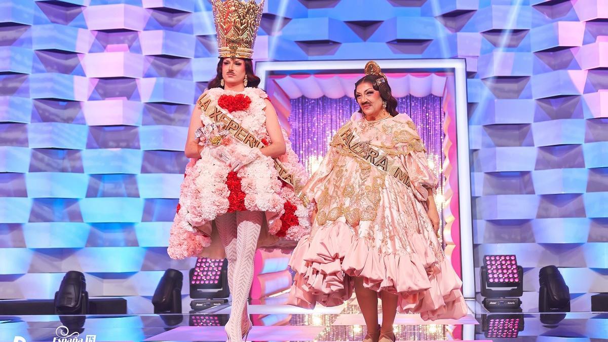 La versión drag de la 'geperudeta' triunfa en Drag Race España