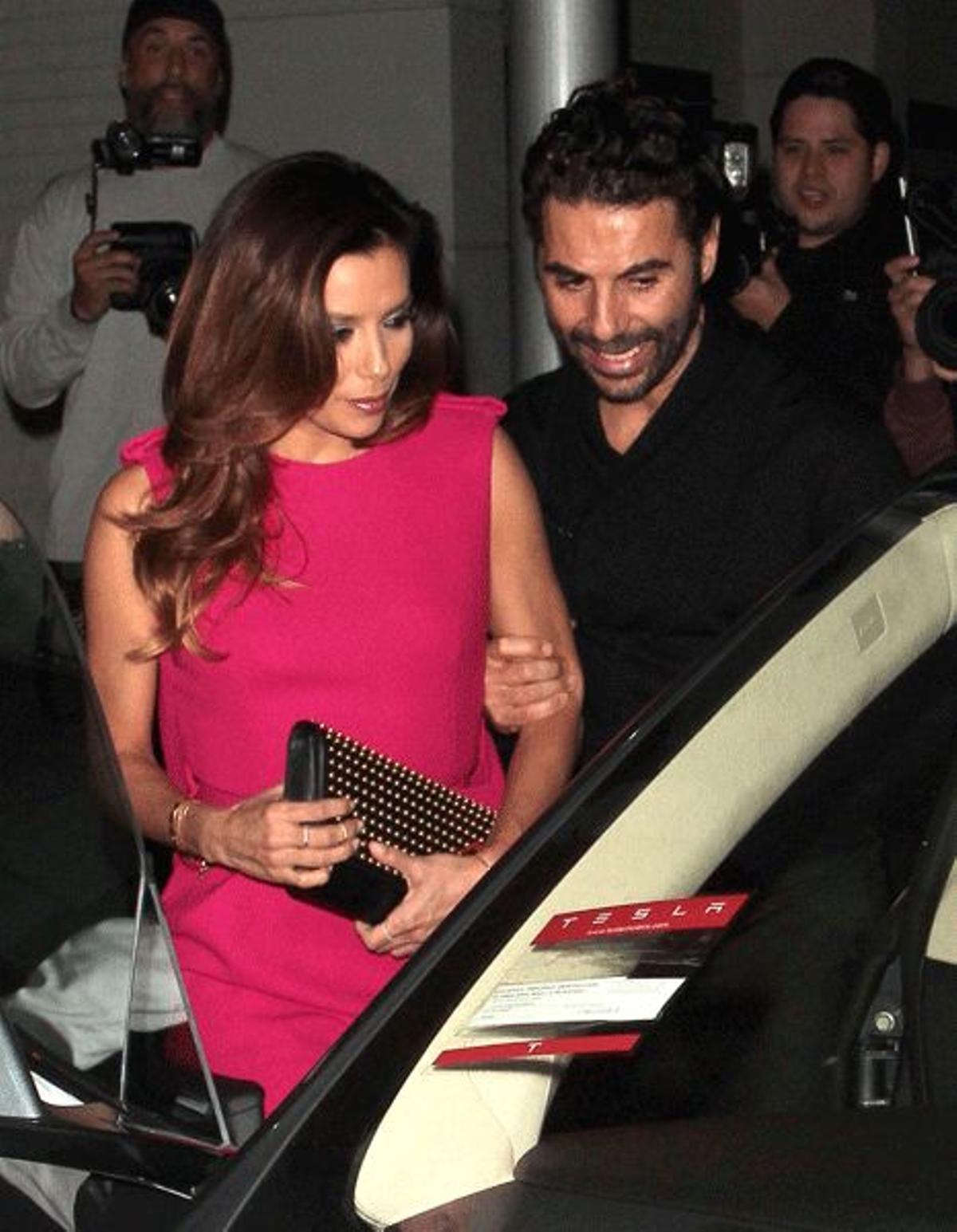 Eva Longoria sale a cenar con su novio - Cuore