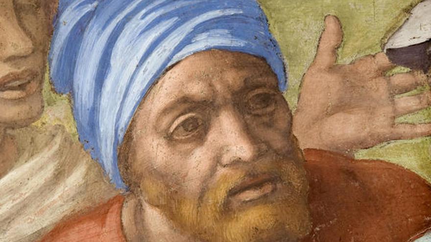 Descubren un autorretrato del renacentista Miguel Ángel