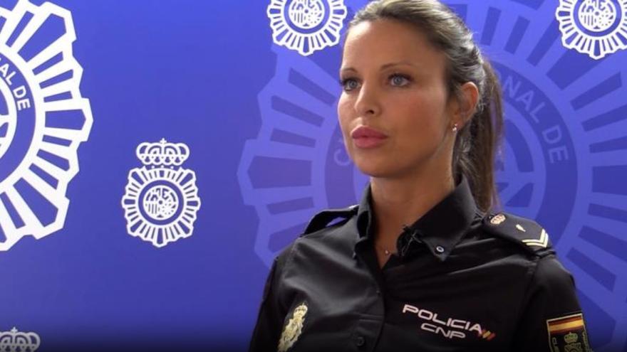 Ana Ramón explica una de las últimas operaciones de Policía Nacional