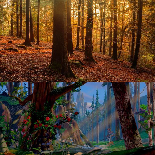 25 escenarios reales utilizados por Disney - Viajar