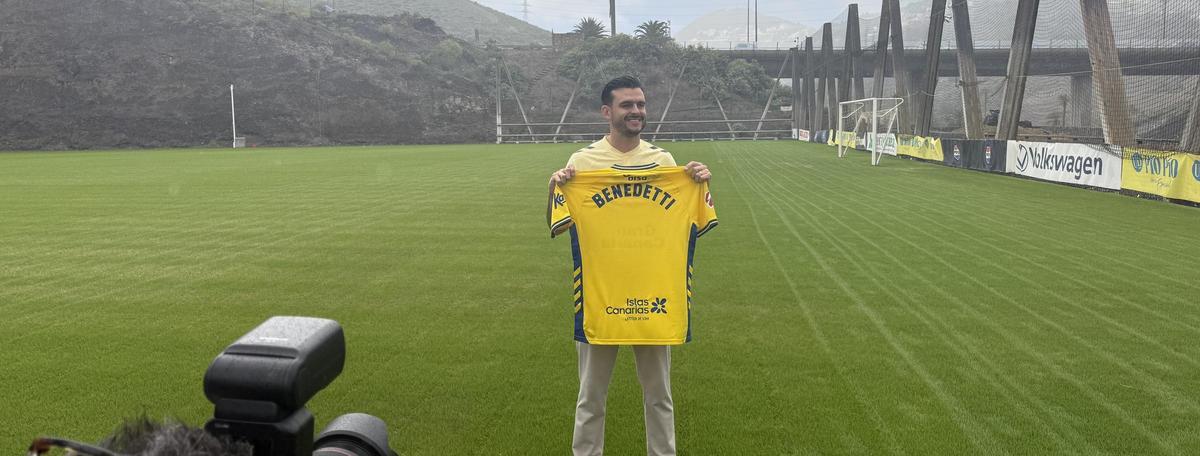 Benedetti, el artista de los tres millones de la UD Las Palmas: "No leo a Benedetti, pero me ...