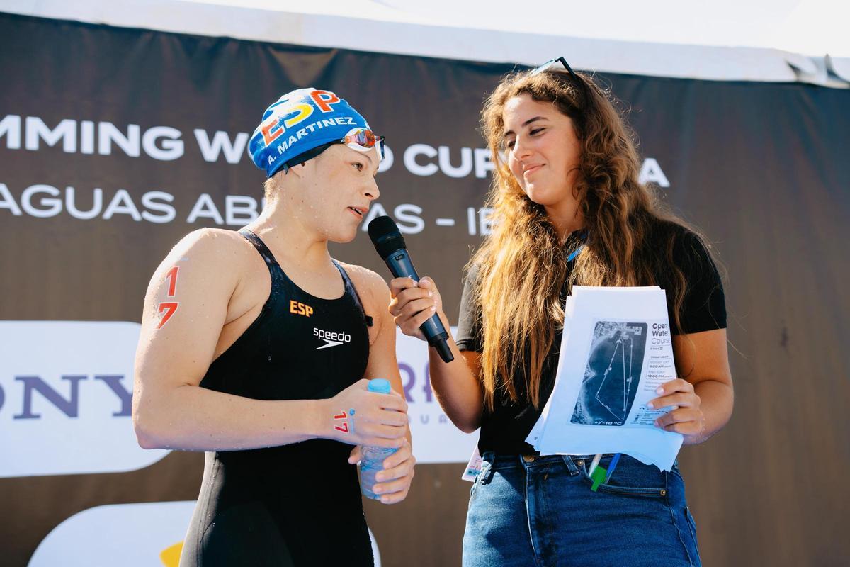 Natación: Histórico triunfo de Ángela Martínez en la Copa del Mundo 10K ...