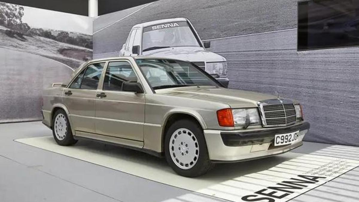 Así es el Mercedes de Ayrton Senna que ha salido en subasta por miles ...