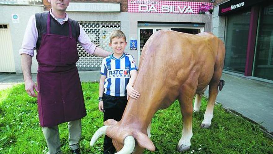 Una vaca roxa de pega, el original reclamo publicitario de una ...