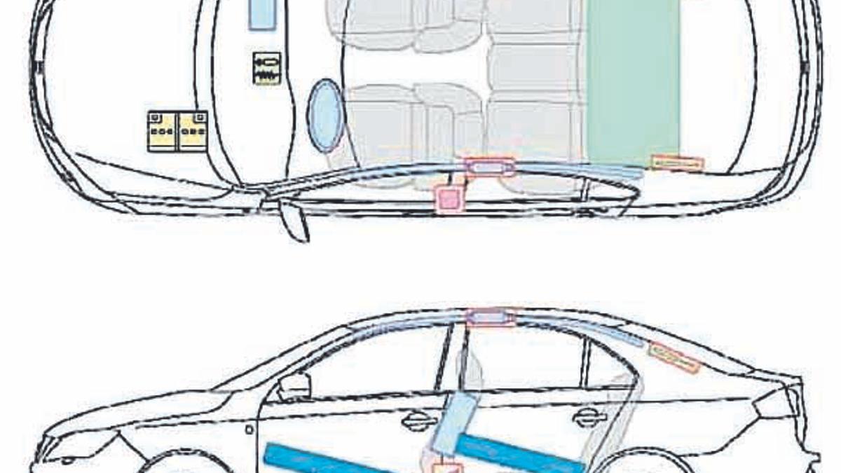 Hoja de rescate del vehículo