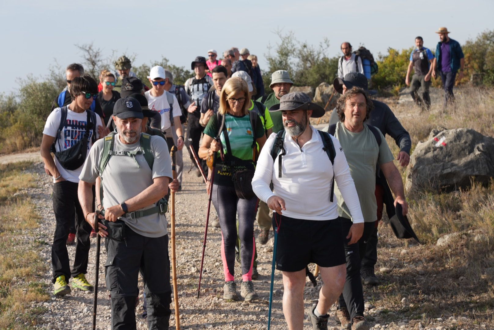 Galería: Els Pelegrins de les Useres parten hacia Sant Joan de ...