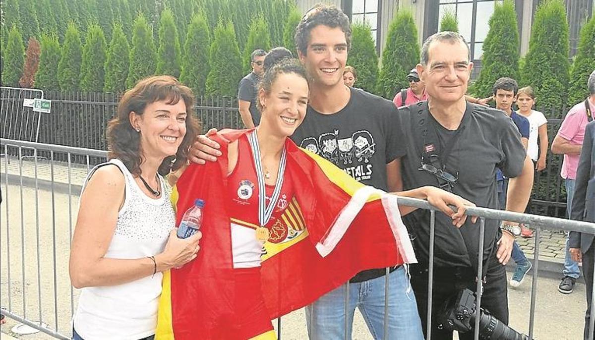 La zaragozana Esther Briz gana el oro mundial en scull