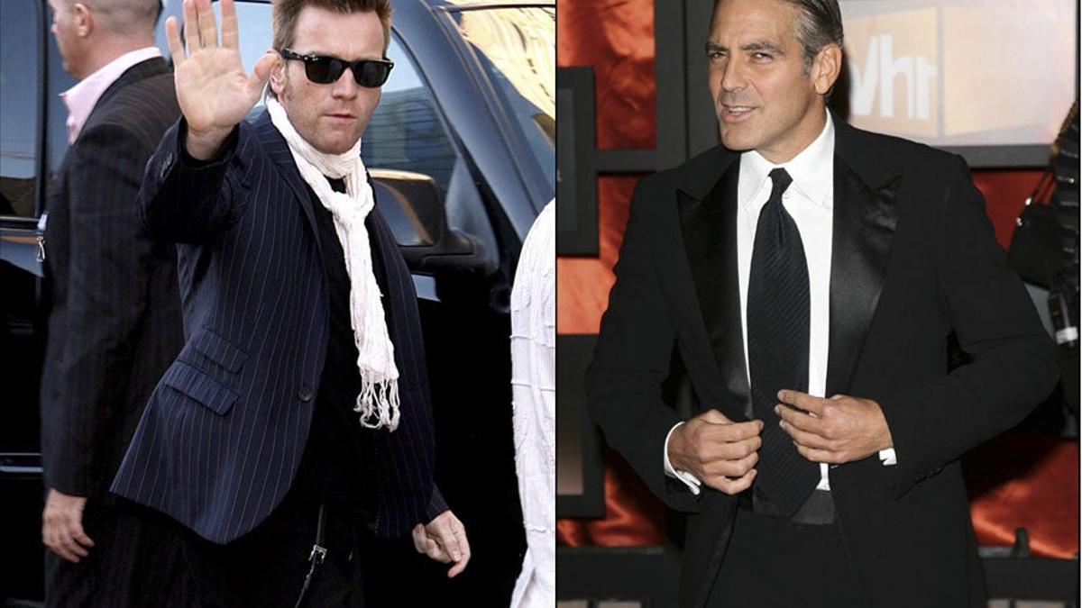 George Clooney y Ewan McGregor sufren un terremoto durante un rodaje ...