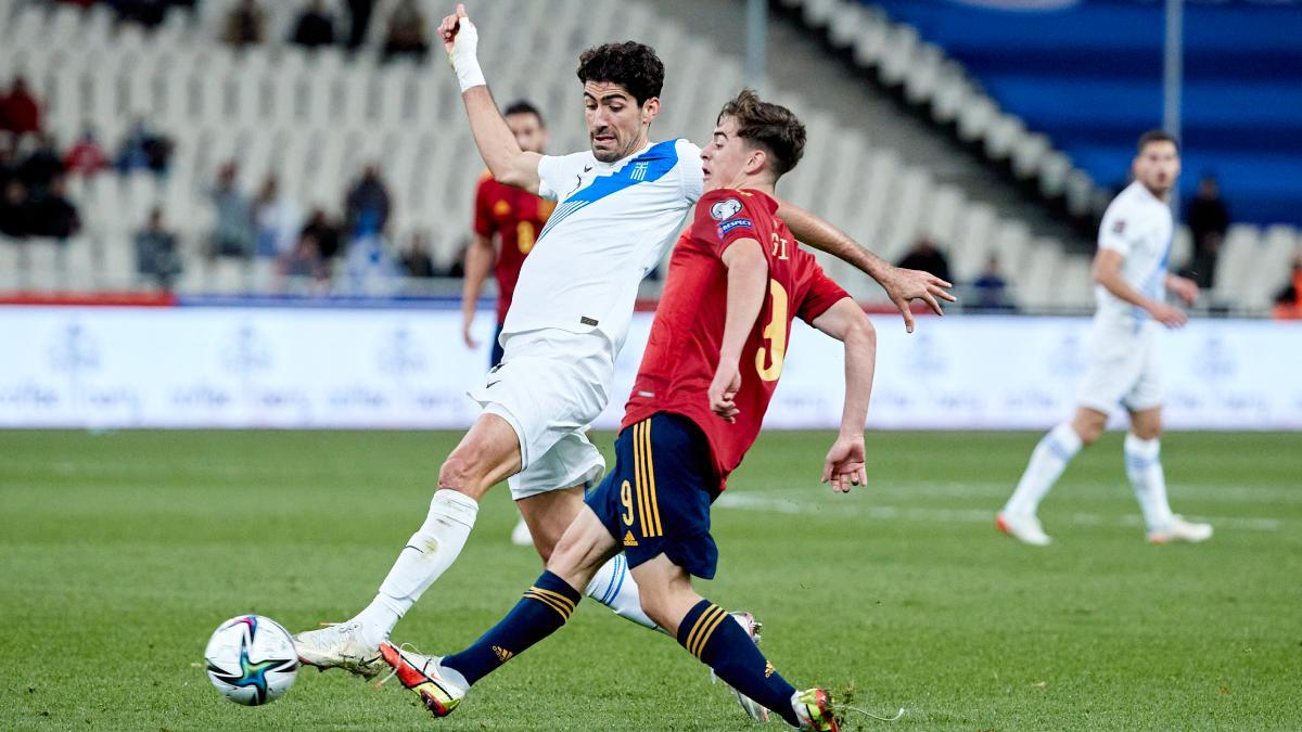 Gavi's sublime Spain performance in Greece ends with a scare