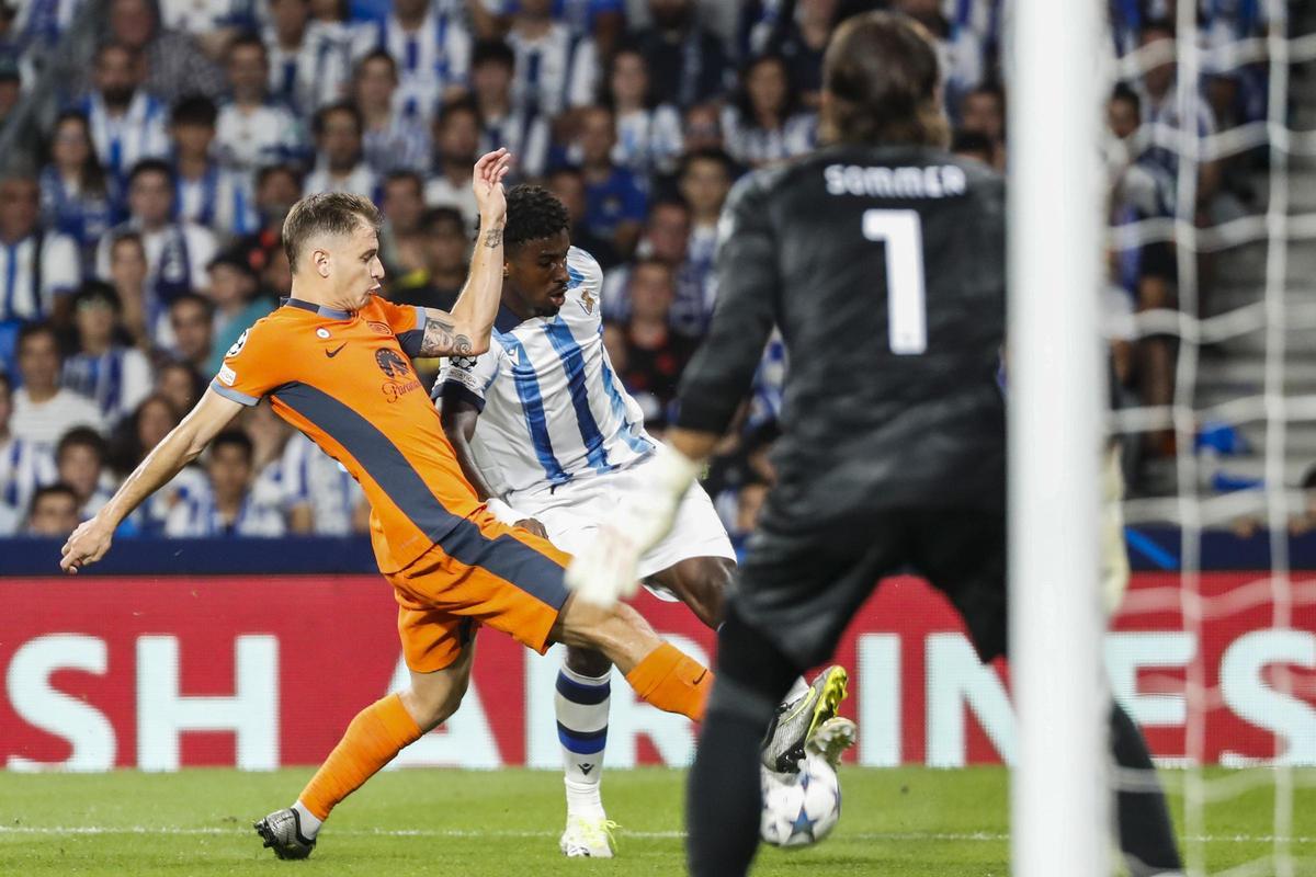 Champions League | Real Sociedad - Inter, en imágenes